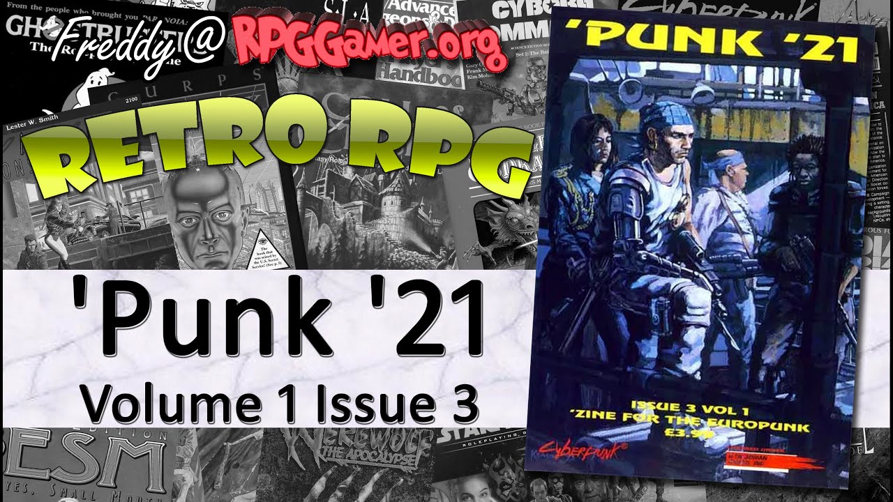 Punk'21 Volume 1 Issue 3 (Cyberpunk, Temporal Stasis Ltd, 1993) | Retro ...