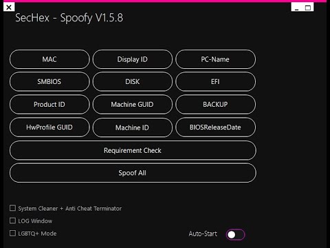 Como Spoofear HWID (SecHex-Spoofy) - YouTube