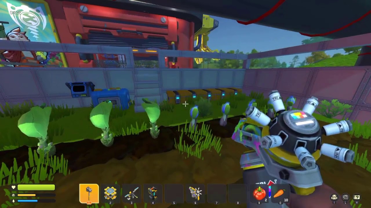Scrap Mechanic Survival Ep05 - Continuing with the automatic farm plan ...