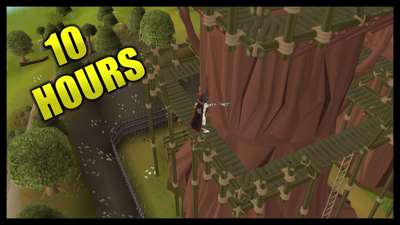 OSRS Cutting redwoods for 10 hours (OSRS 2022) - YouTube