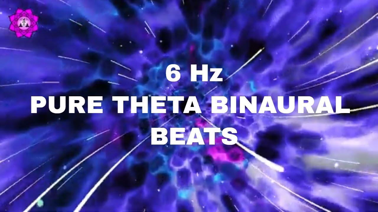 6 Hz THETA BINAURAL BEATS | Unlock Your Super Intelligence And ...