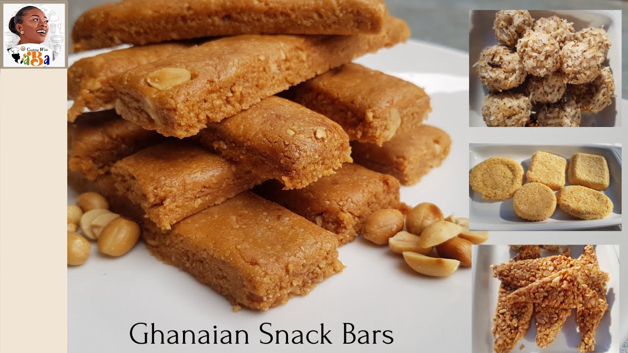 🥜 Nkate Cake| 🌴Kube Cake | Gari Cake | Indigenous Ghanaian Snack Bars ...