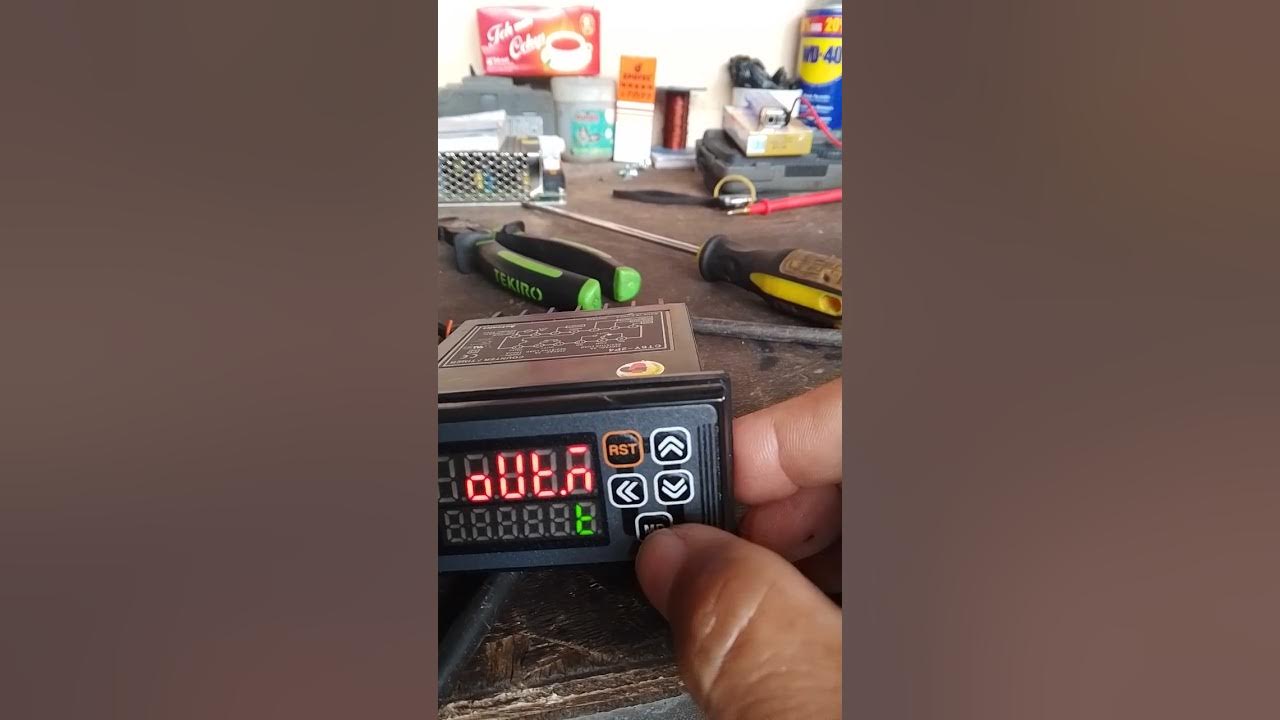 Cara Setting Counter/Timer Autonics CT6Y-2P4 - YouTube