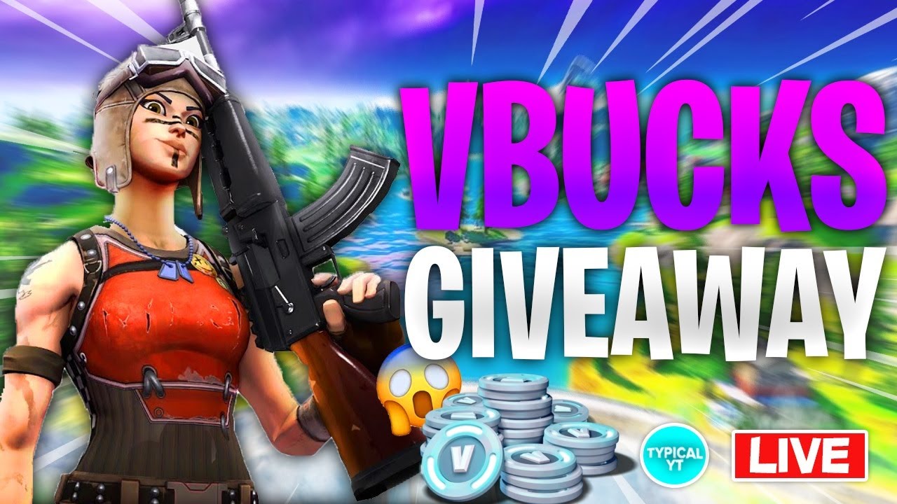 *LIVE* VBUCKS GIVEAWAY! - Fortnite Battle Royale (Nederlands/NL) - YouTube