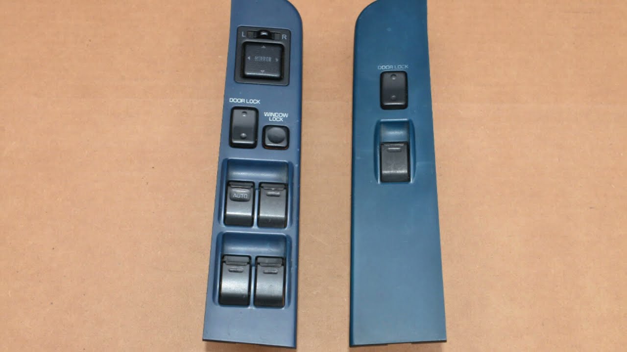 Toyota Power Window Changes over a Decade (1985-1995) - YouTube