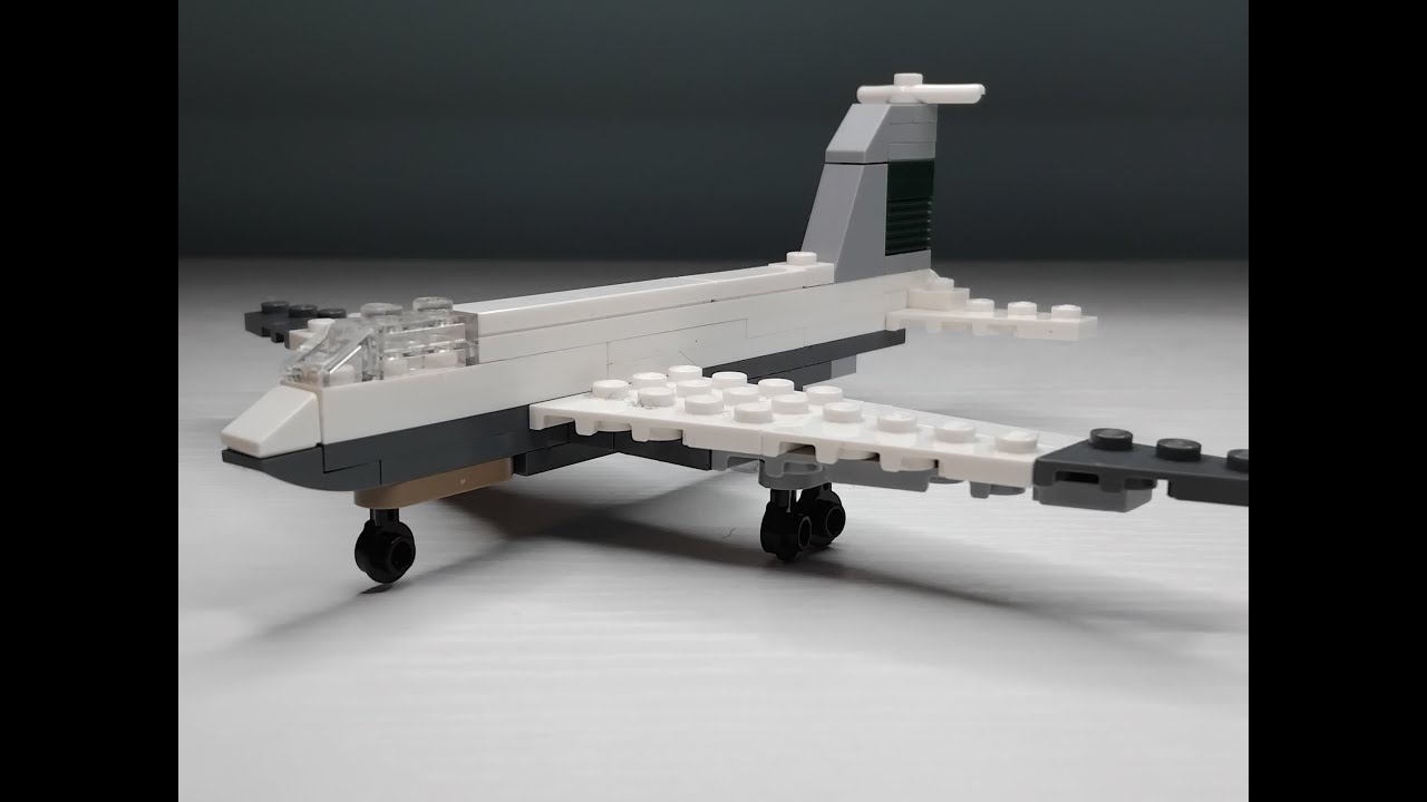 lego build of mini cargo plane - YouTube