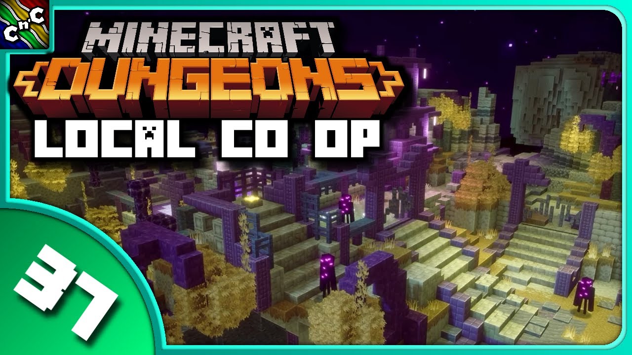 END WILDS! | Minecraft Dungeons LOCAL MULTIPLAYER Episode 37 | Couch ...