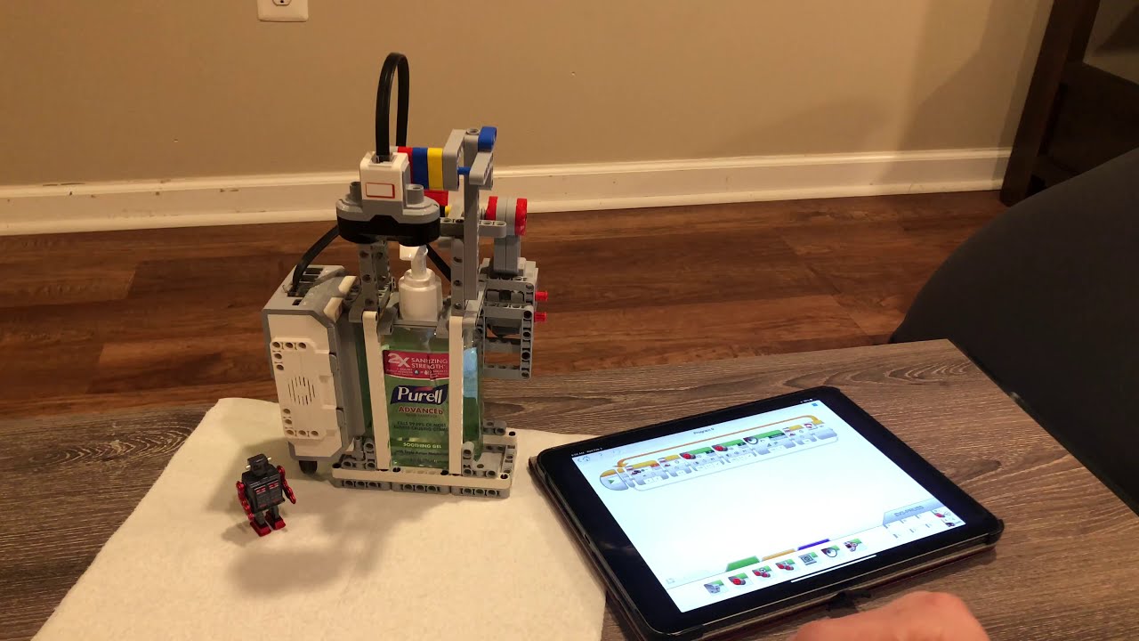 EV3 Hand Sanitizer - YouTube