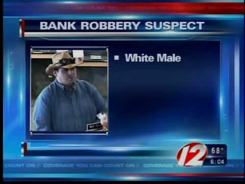 Cowboy bank robber on the loose - YouTube