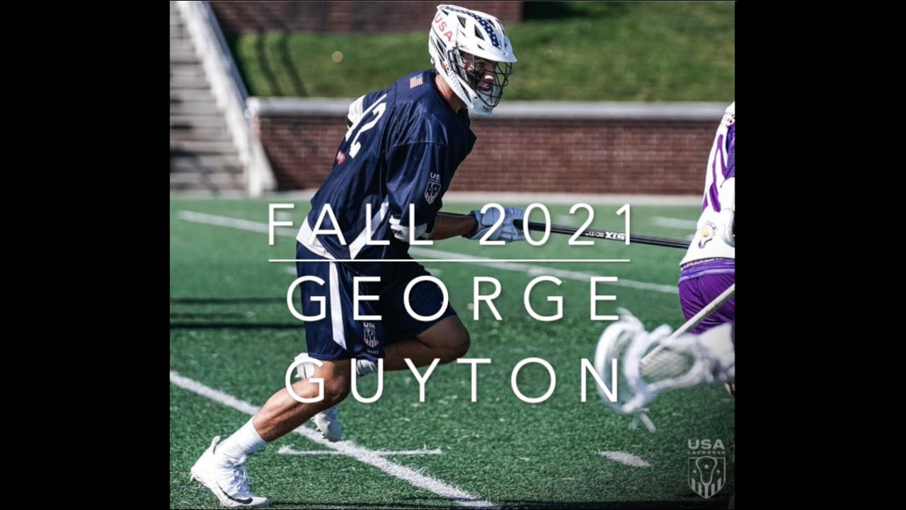 George Guyton - Fall 2021 Lacrosse Highlights - YouTube