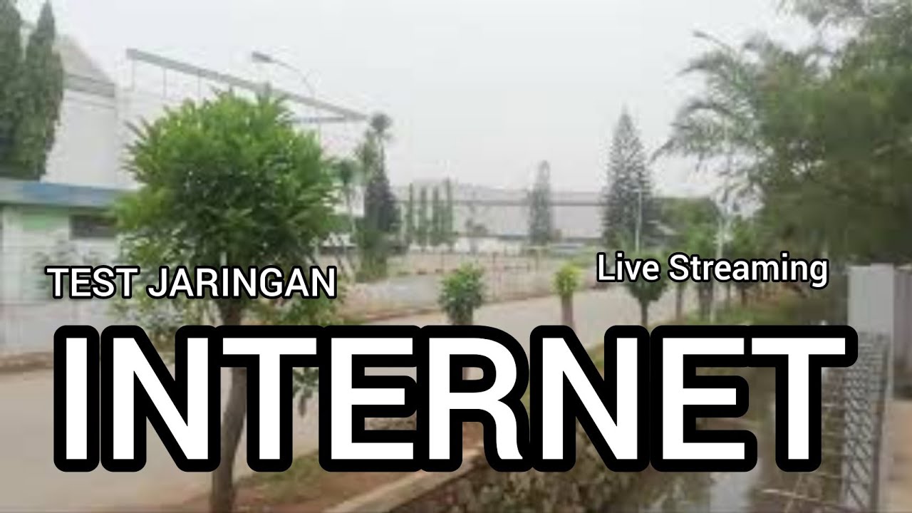 TEST JARINGAN INTERNET - YouTube