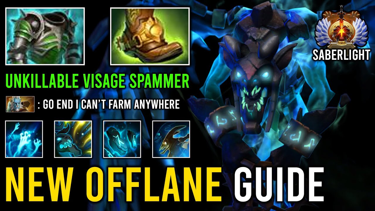 How to Play Offlane Visage Like a Pro Spammer with Crazy Play ...