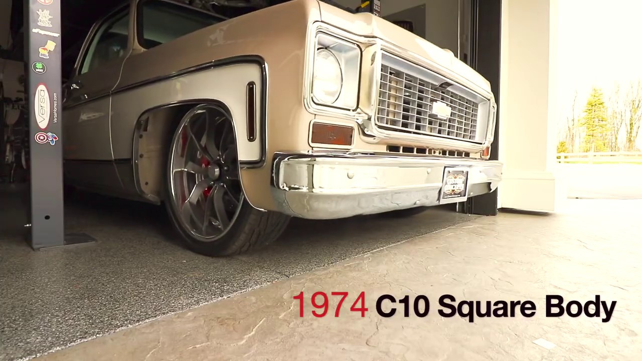 C10 square body 1974 - YouTube