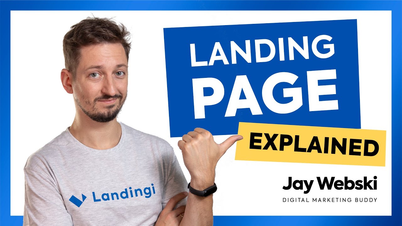 What is a Landing Page – Finally Explained - YouTube