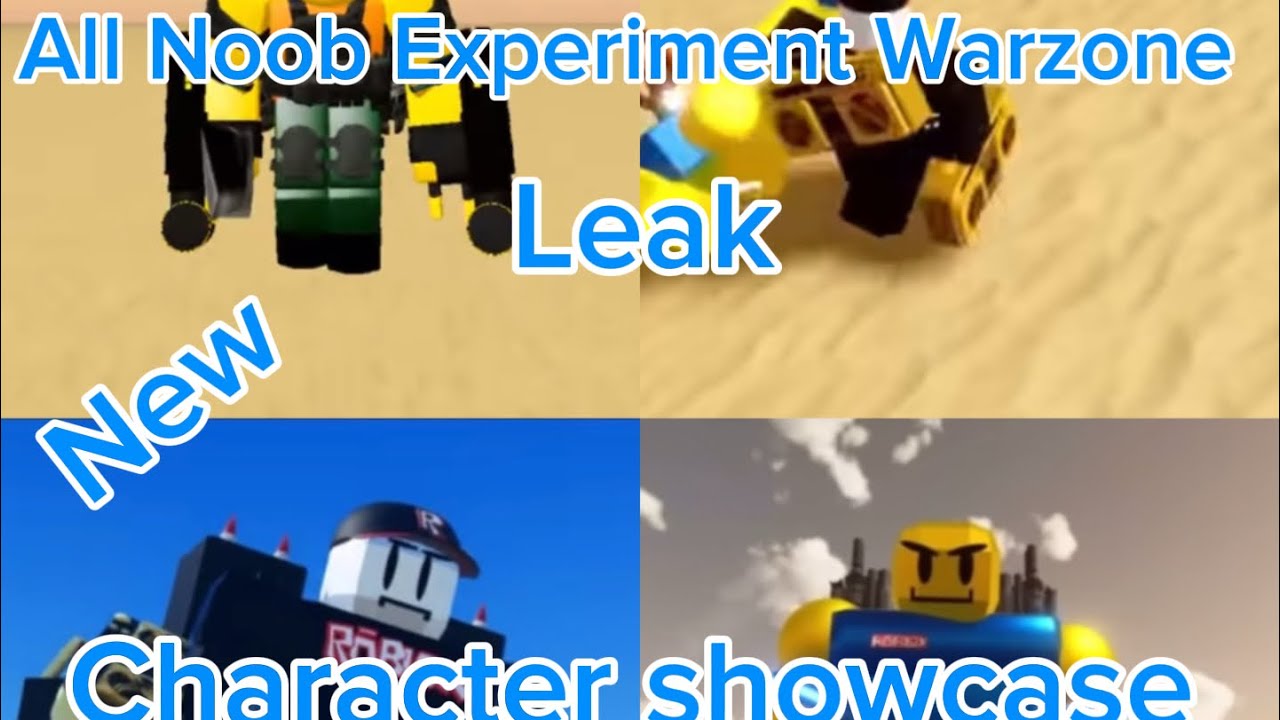 Noob Experiment Warzone Leak - game by Scientist speakerman NOT ...