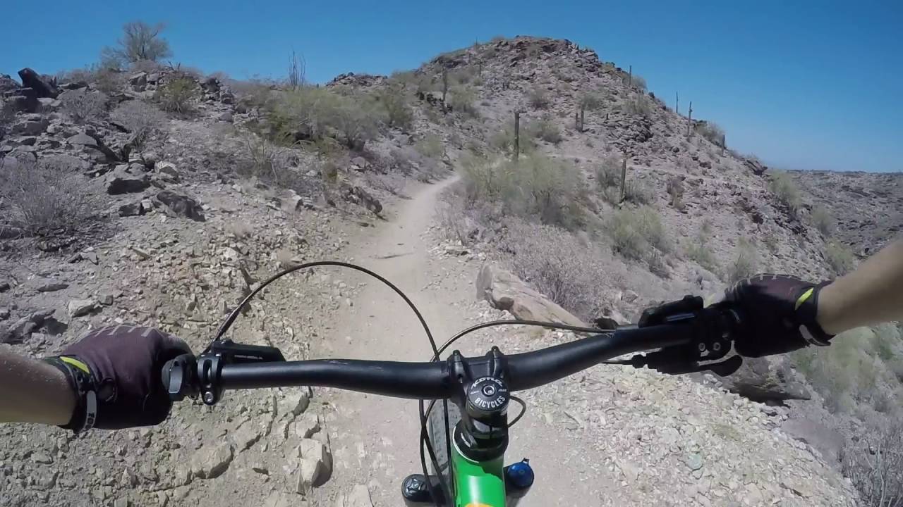 Geronimo mtb trail ride. Phoenix, AZ. - YouTube