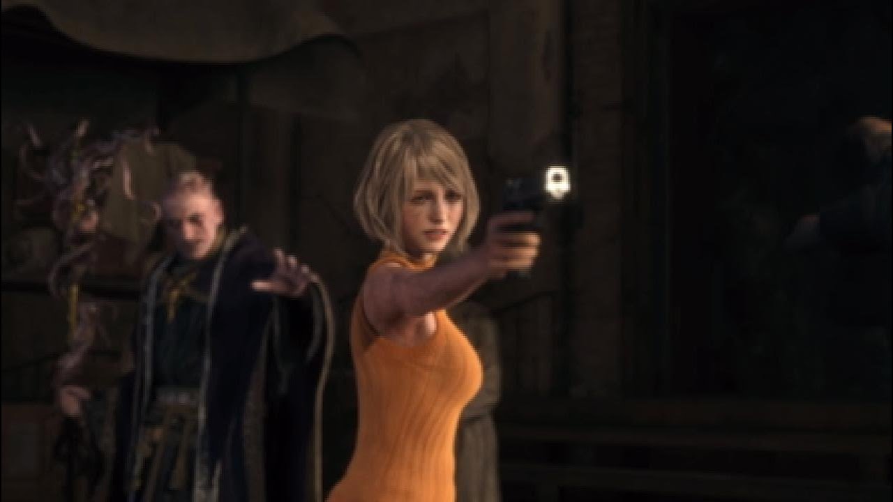 Resident Evil 4 Remake Lord Saddler Unsettling Mind Control Scene - YouTube