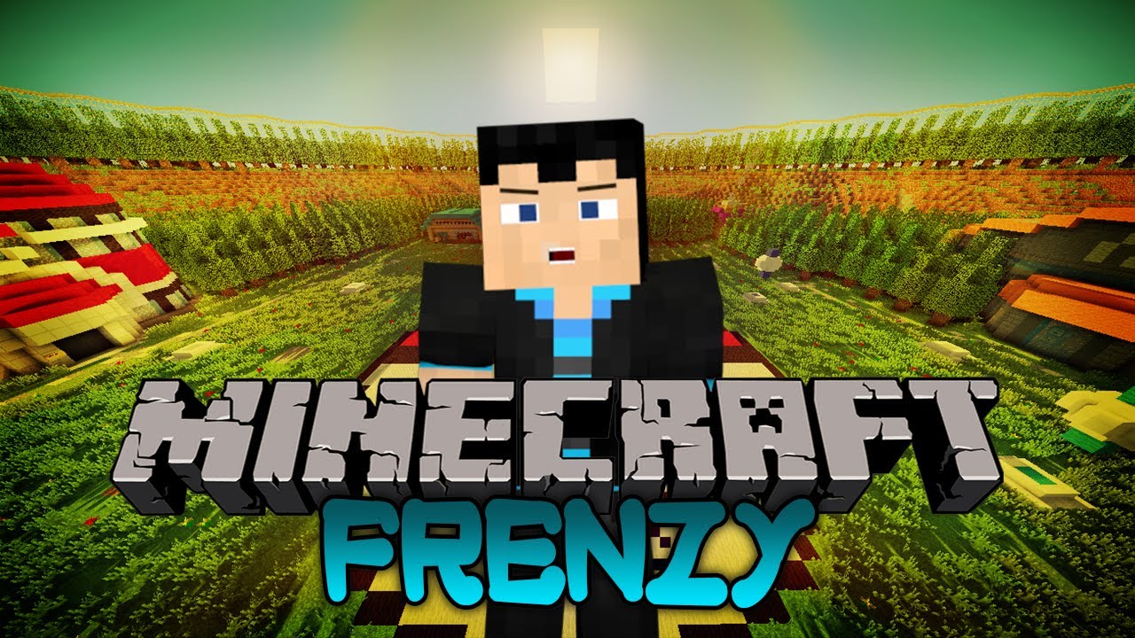 Minecraft: FRENZY Mini-Game! w/ Graser & StrauberryJam! - YouTube