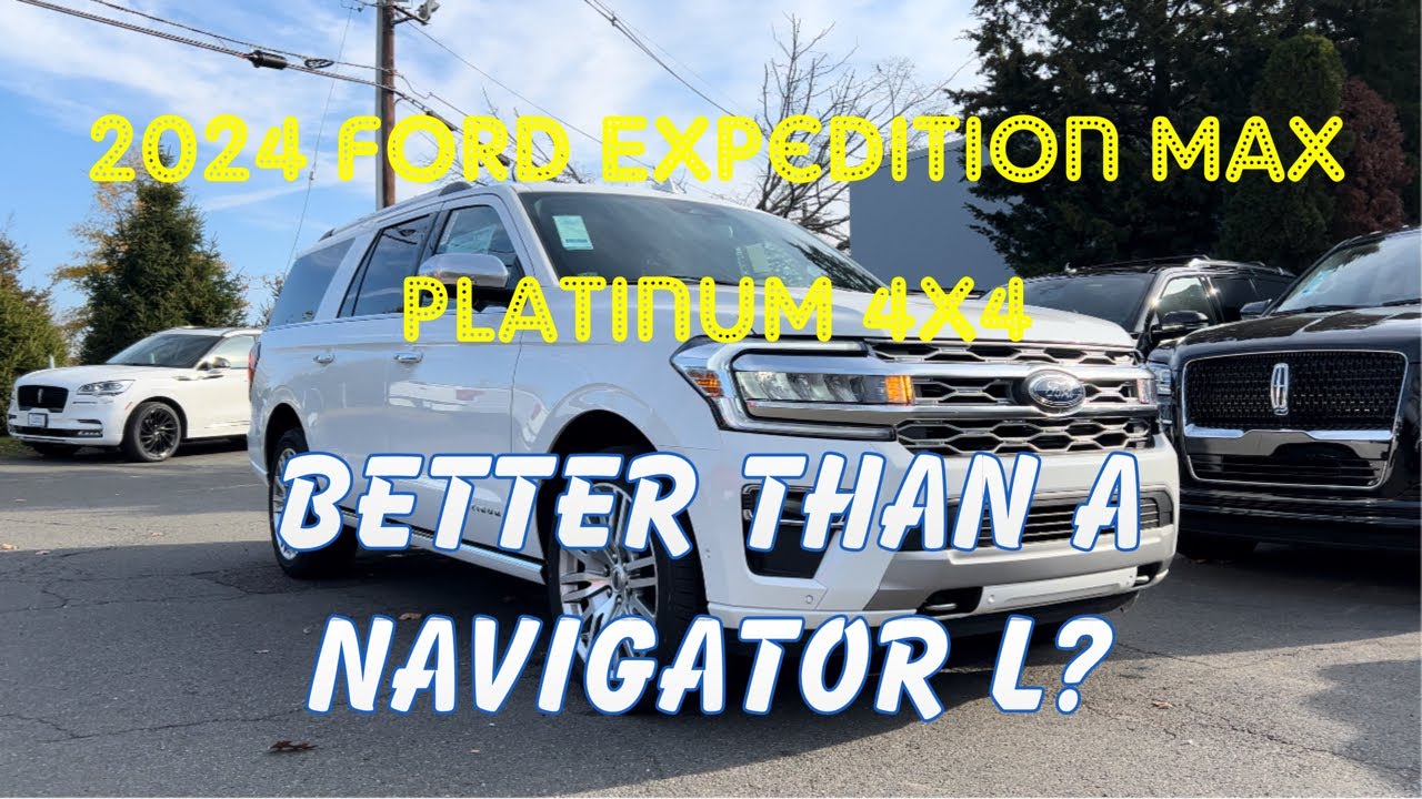 2024 Ford Expedition Max Platinum - YouTube