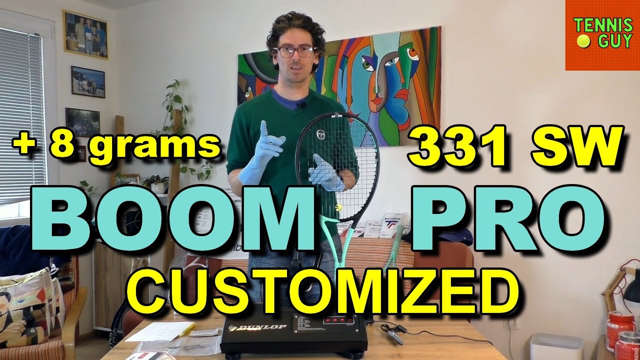 HOW TO CUSTOMIZE HEAD BOOM PRO | Higher Swingweight & Stability ...