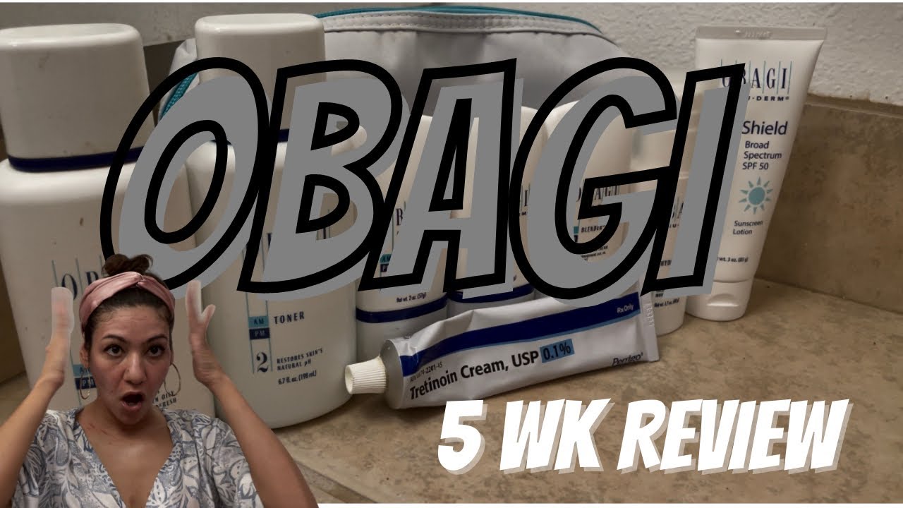 OBAGI Nu DERM 5 Week Review + Pm Routine | Lighten Hyperpigmentation ...