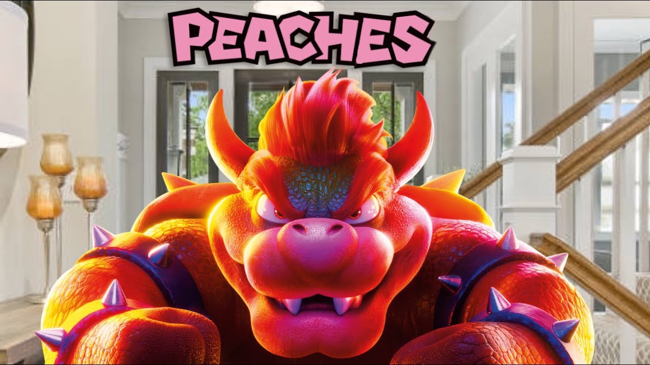 Bowser breaks into your house while singing Peaches (relaxing ASMR ...