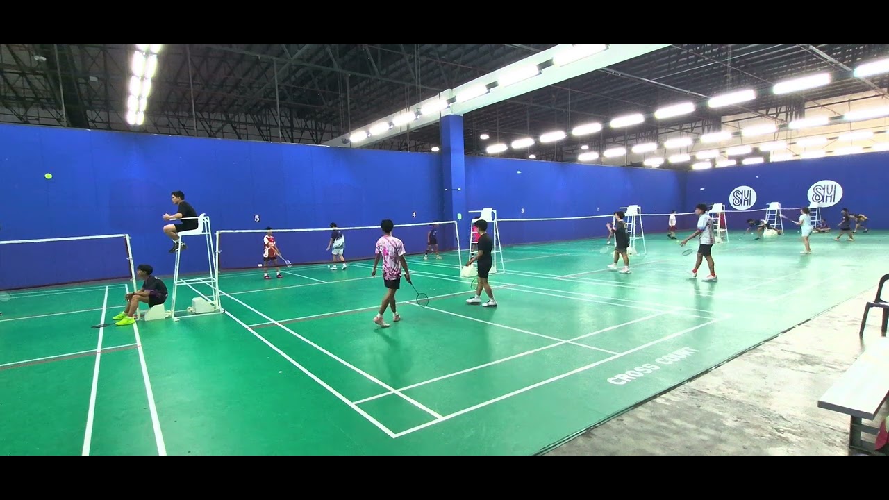 Racket Raiders Saturday Badminton Queuing 03-15-24 (Wilmer & LG vs Arki ...