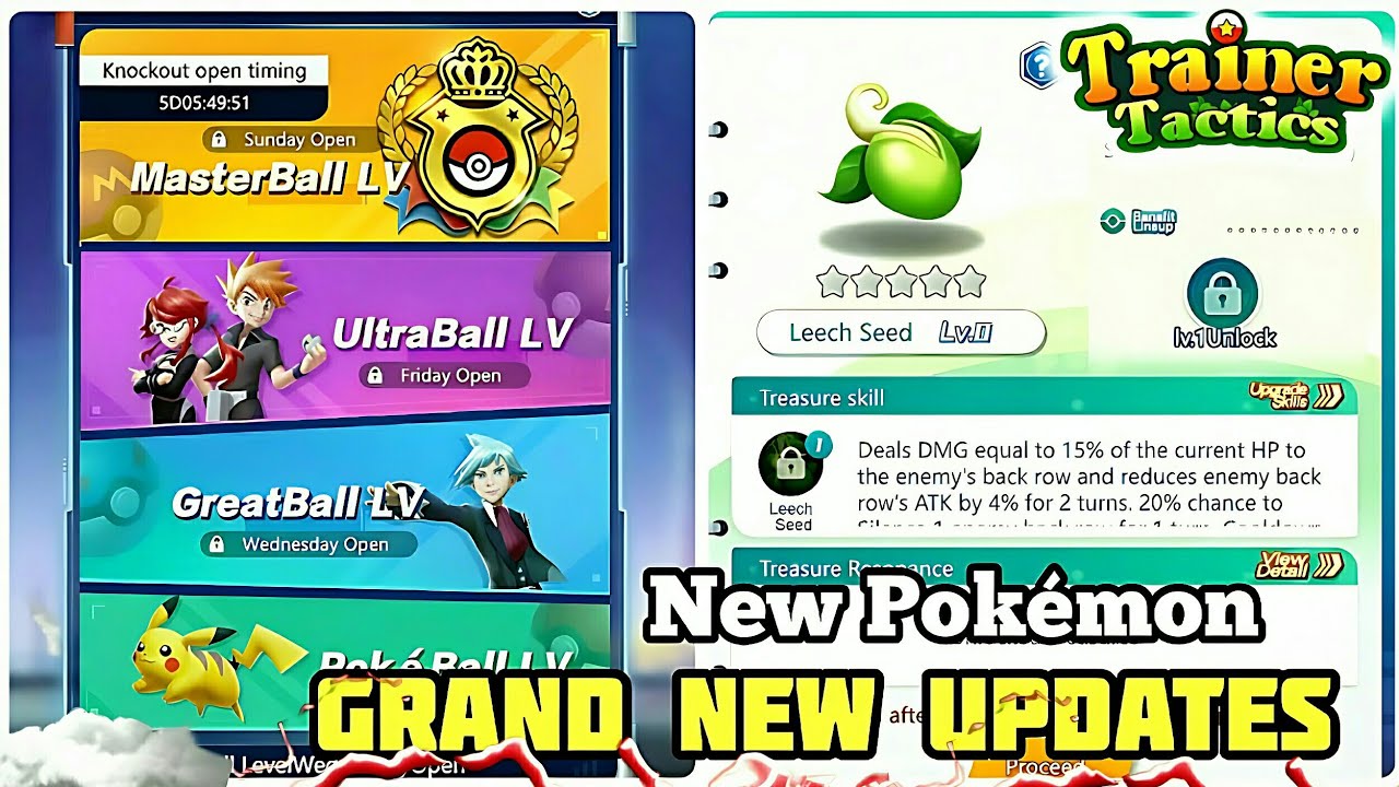 New Pokémon Flash Pet | New Updates Leaked | Idle Monster Go | SLG ...