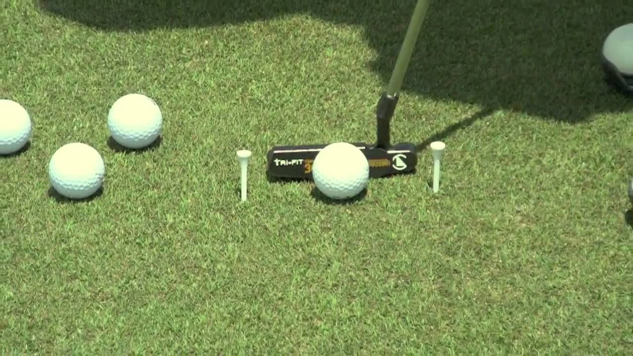The Gate Drill with the Sweet Spot from EyeLine Golf - YouTube