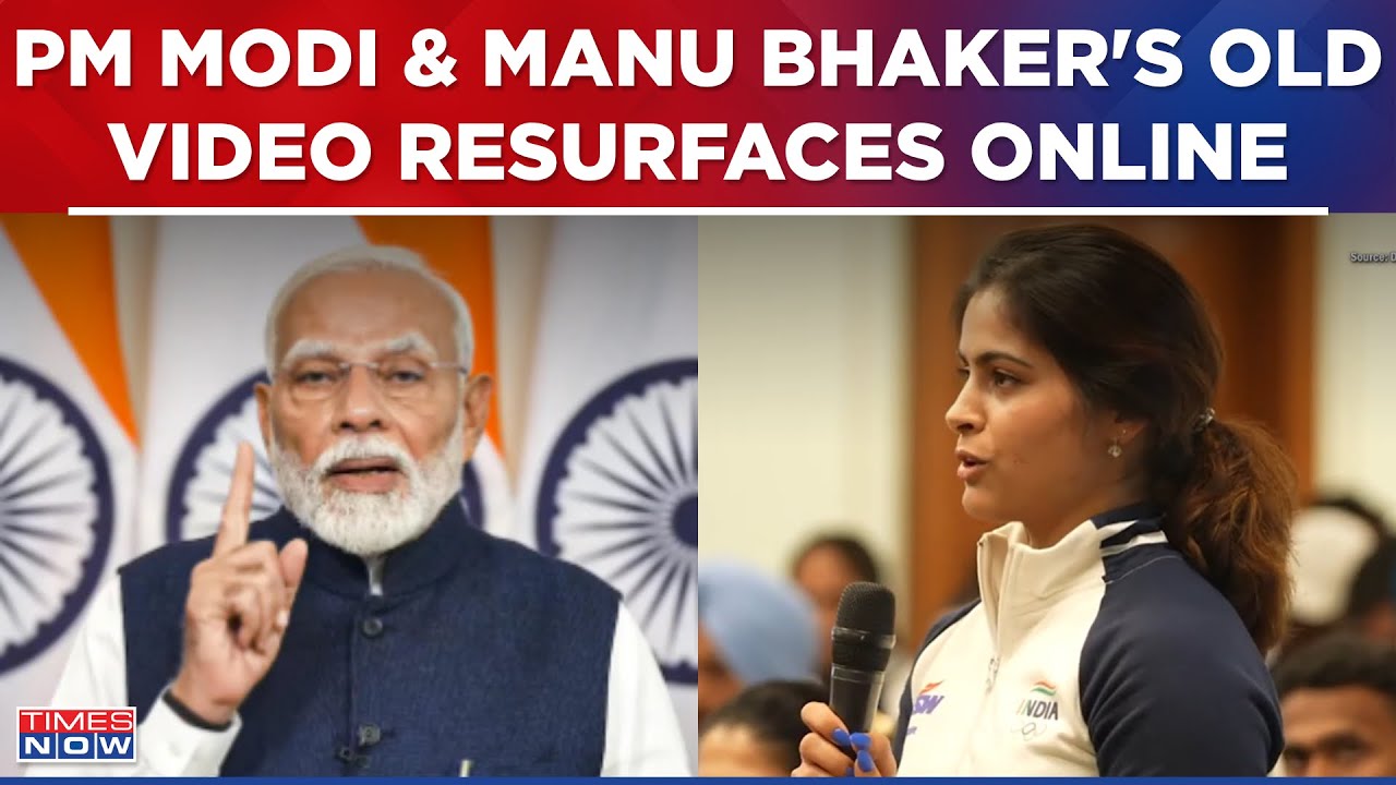 PM Modi’s Old Video Resurfaces As Manu Bhaker Makes History At Paris ...