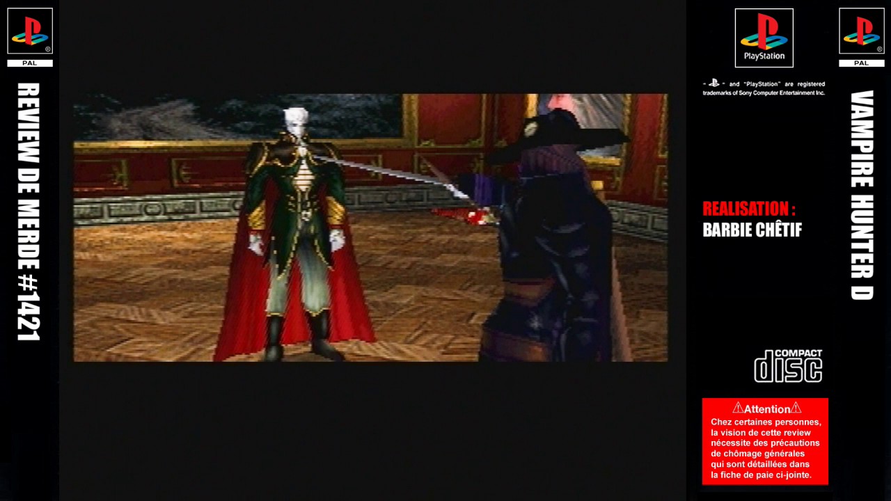 Review de merde #1421 : Vampire Hunter D [PS1] - YouTube