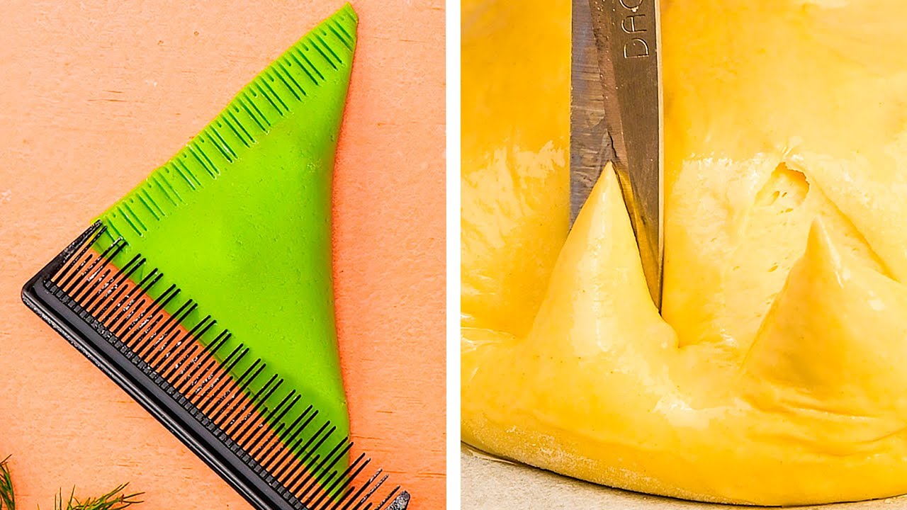 Tasty Snacks And Cool Dough Shaping Ideas - YouTube