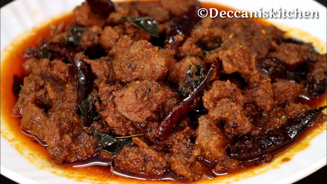 Achari Mutton Fry Recipe/instant mutton pickle/quick and easy achari ...