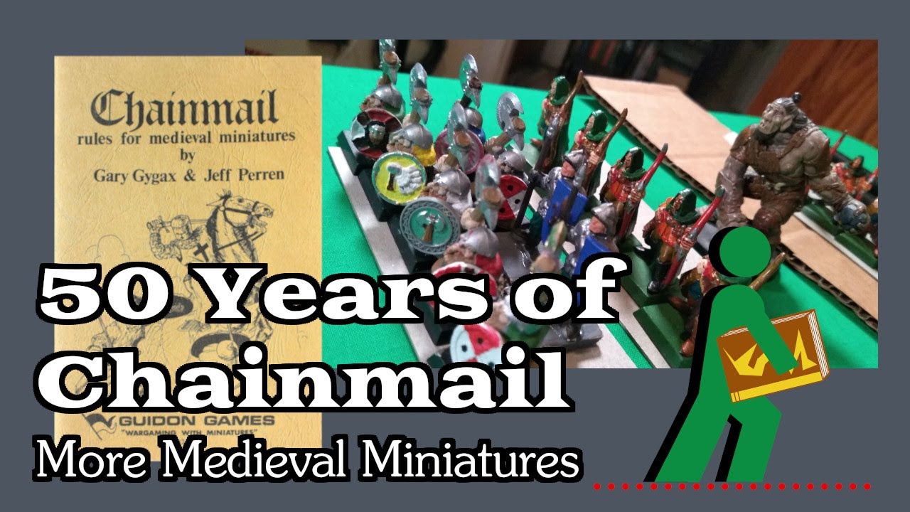 50 Years of Chainmail | More Medieval Miniatures | Wandering DMs S03 ...