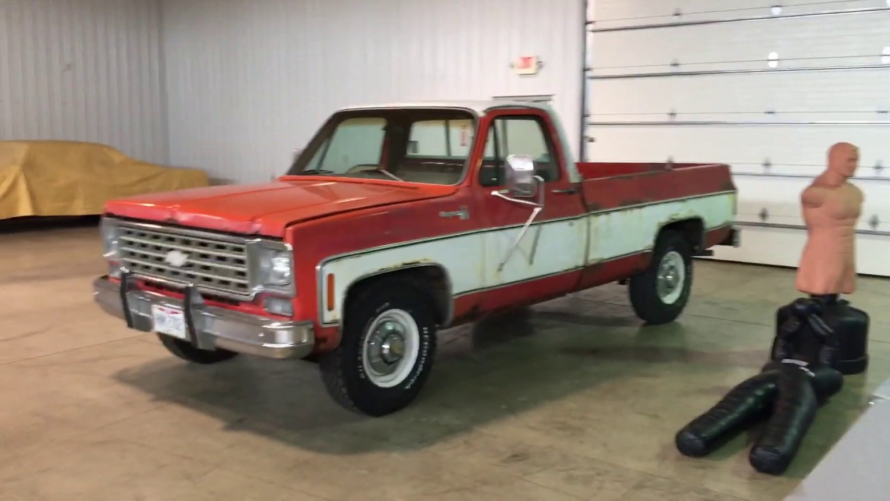 1975 Chevy Cheyenne Trailering Special! - YouTube