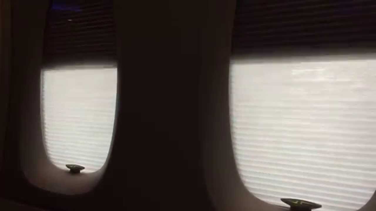 British Airways A380 First Class Window Blinds - YouTube