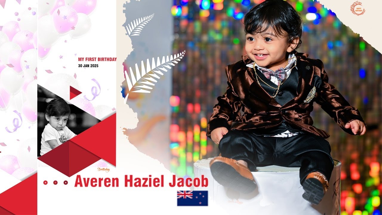 Averen Haziel | Birthday | Newzealand Baby | Rk Studio #highlights ...