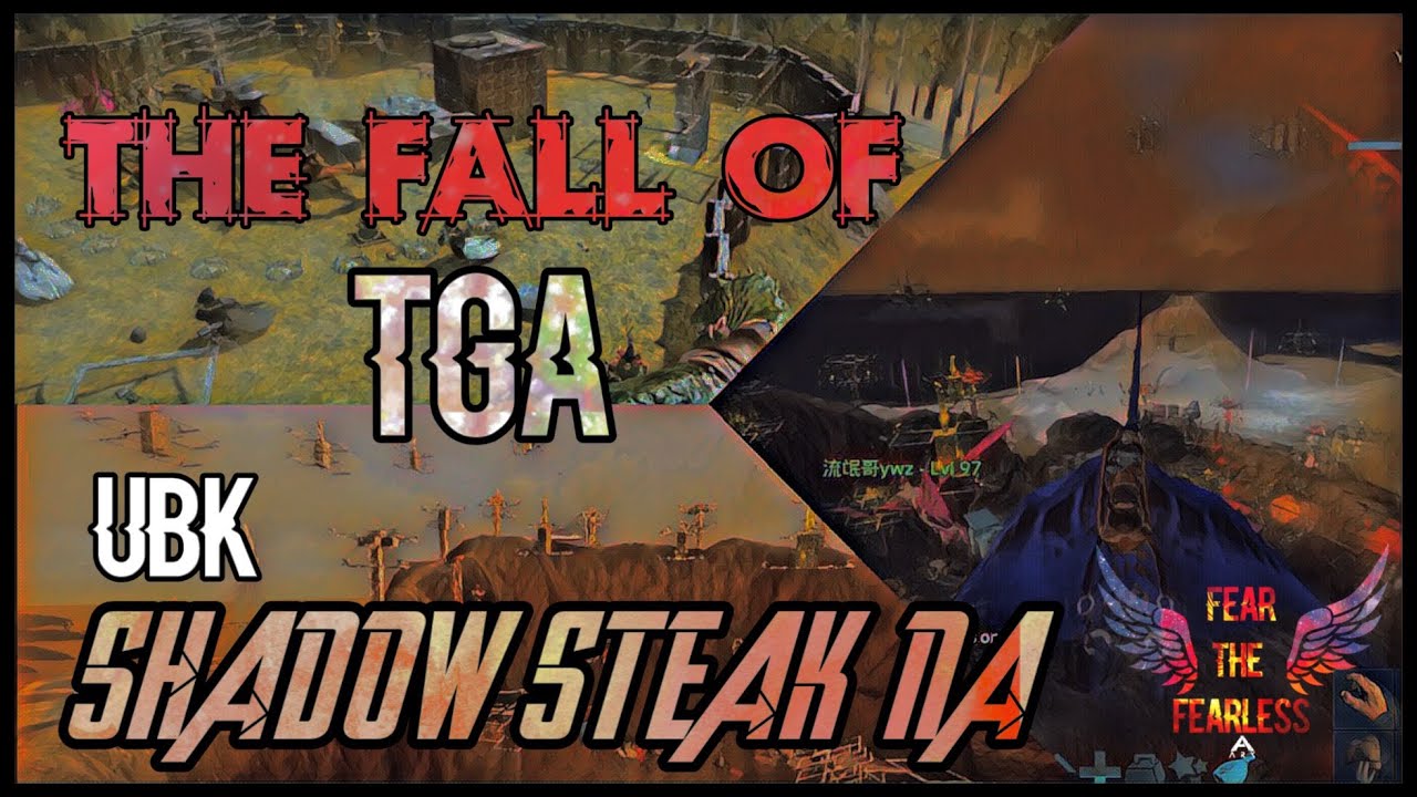 ARK MOBILE | OFFICIAL PVP | WIPING UBK | The Fall of TGA? | Shadow ...