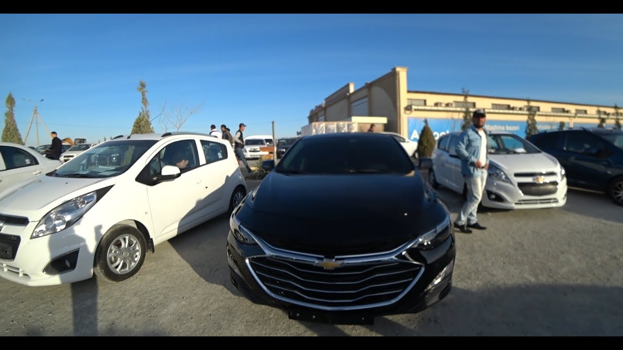 Eng zo'r mashinalar Xorazm mashina bozoriga keldi - YouTube