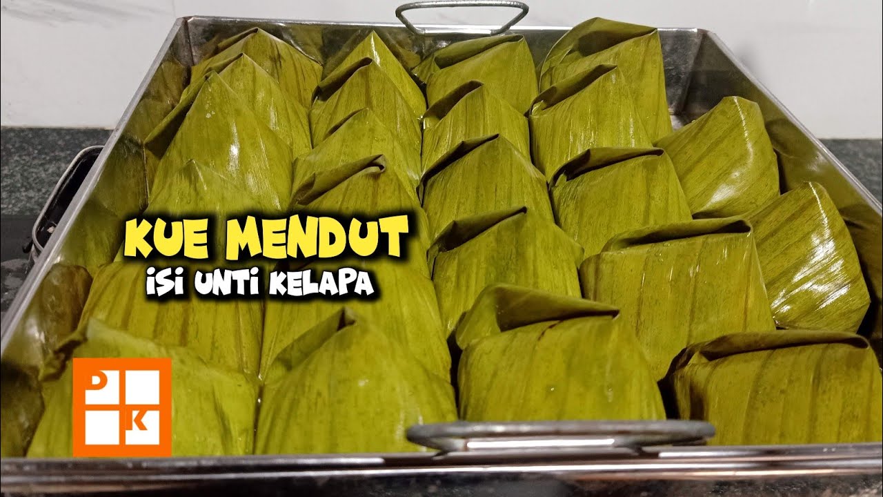 Resep kue Mendut, jajanan tradisional Jawa - YouTube