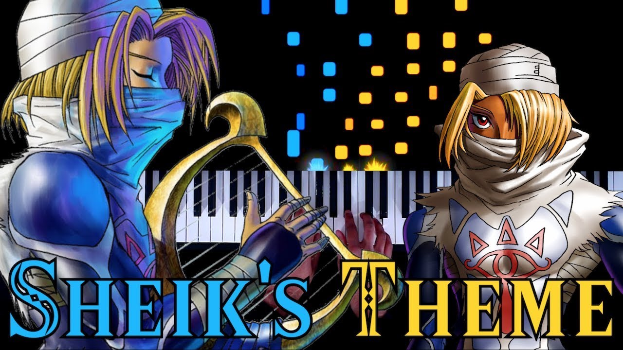 The Legend Of Zelda Ocarina Of Time Sheiks Theme Pianosynthesia Youtube