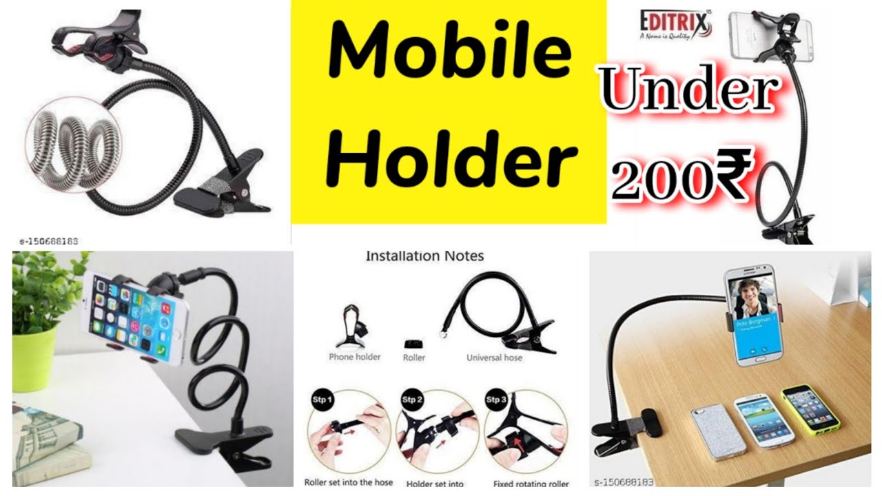 Mobile Holder |Tech Gamerz METAL ADJUSTABLE STAND AT ANY DIRECTIONS FOR ...
