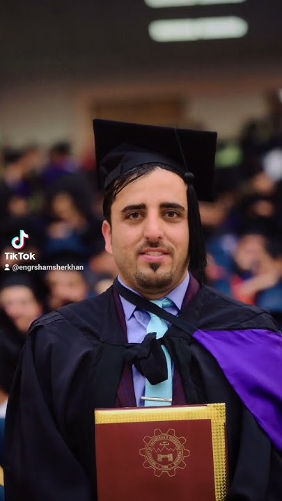 EngrShamsherkhan Degree Convocation at University of Engineering and ...