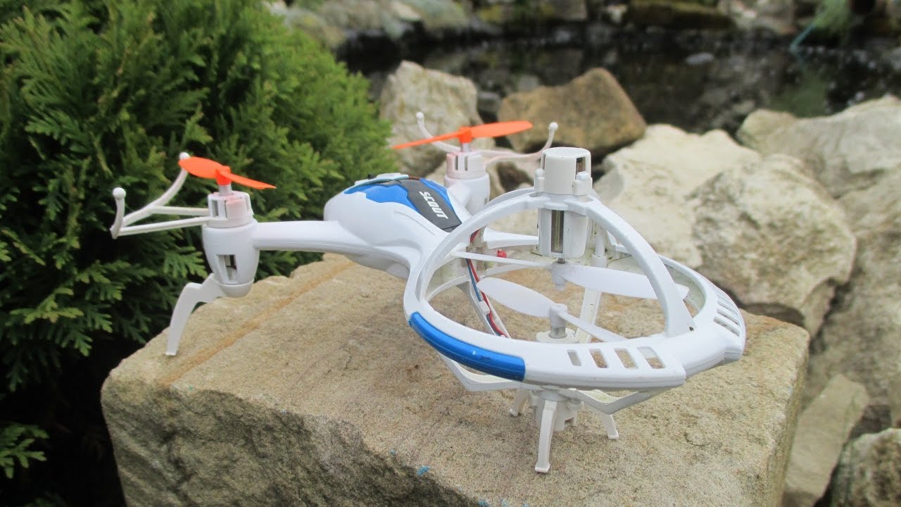 Concept drone Z71 tricopter aka Syma x51 mini review ,test ,Demo vol ...