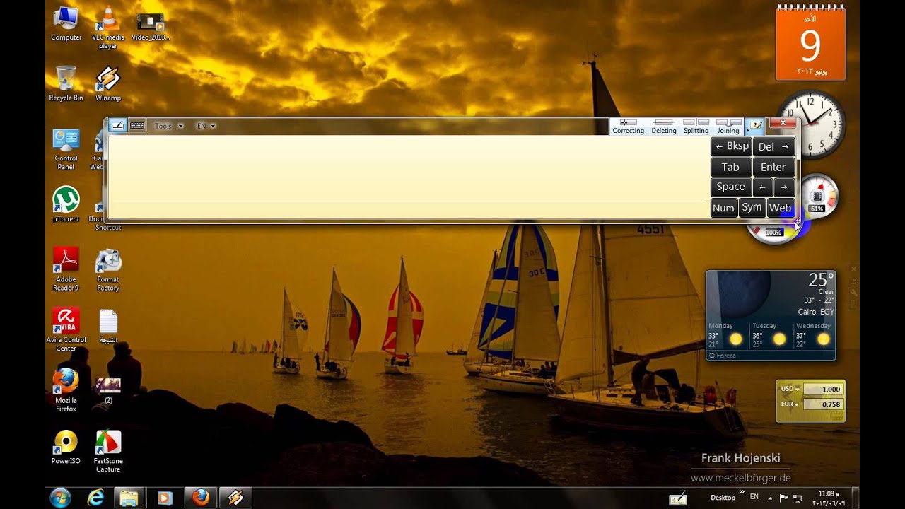 tablet pc input panel - YouTube