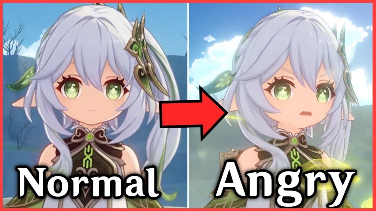 Have You Ever Seen Nahida's Angry Face - YouTube