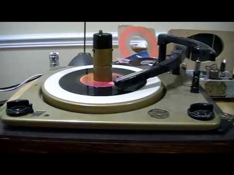 1957 58 Collaro magnavox turntable - YouTube