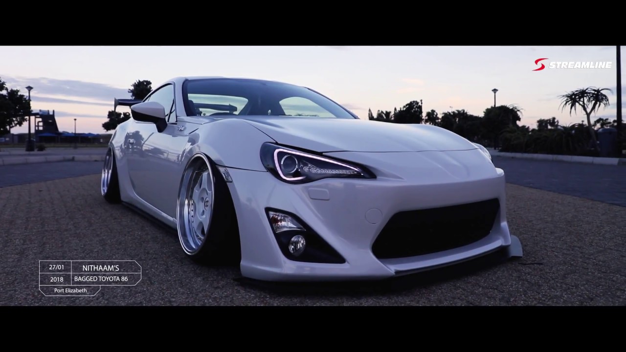 Nithaam's Bagged Toyota 86 - YouTube
