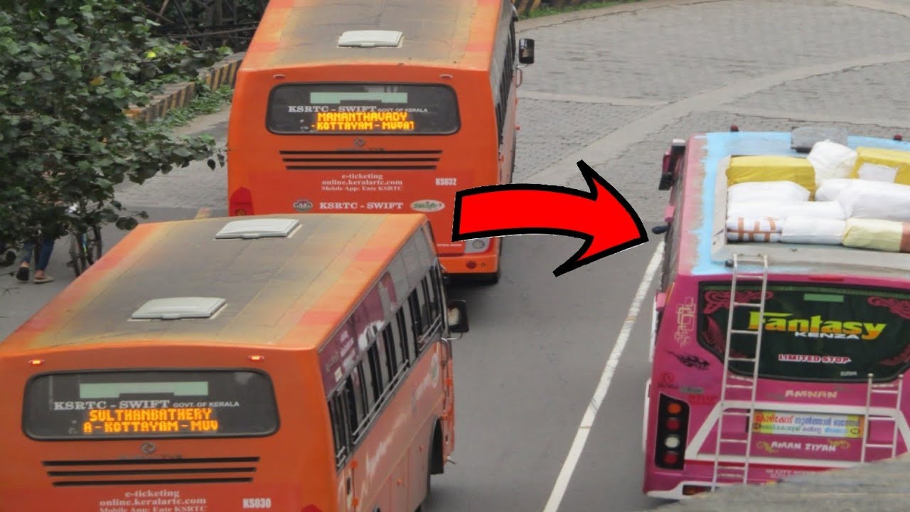 വയനാട് ചുരത്തിലെ പ്രൈവറ്റ് ബസ്|PRIVATE BUS IN WAYANAD GHAT - YouTube