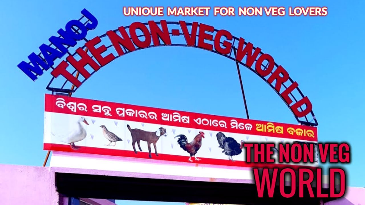 THE NON VEG WORLD| UNIQUE MARKET FOR NON VEG LOVERS - YouTube